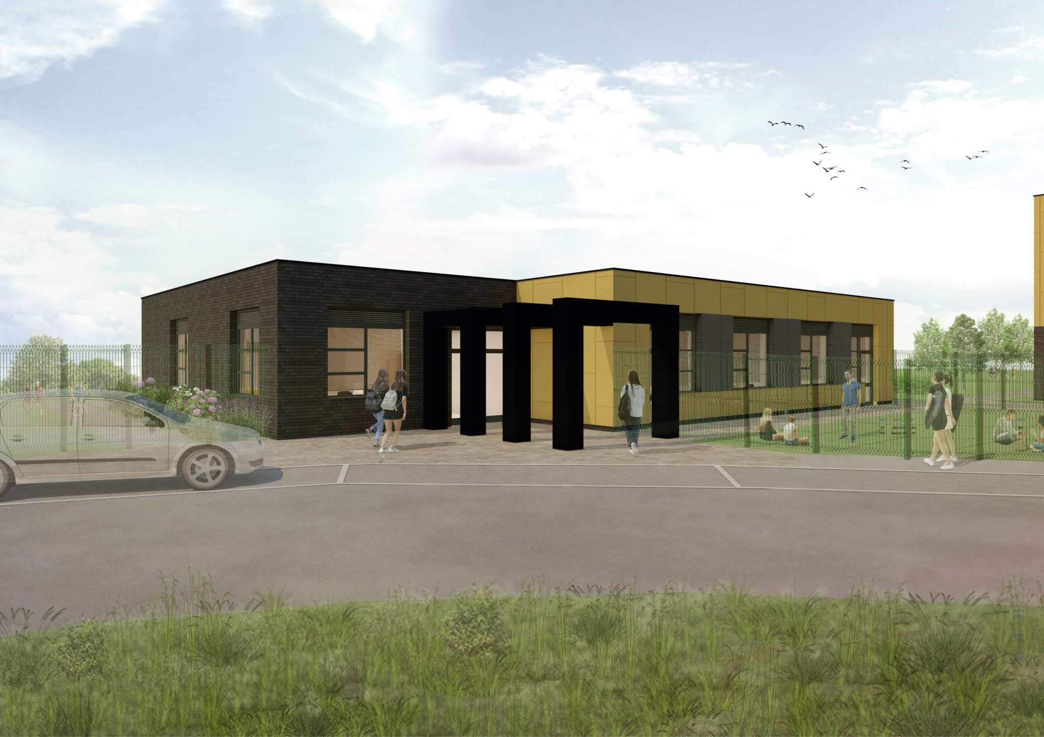 Jenkins Pavilion Trespa Meteon - FGF Limited